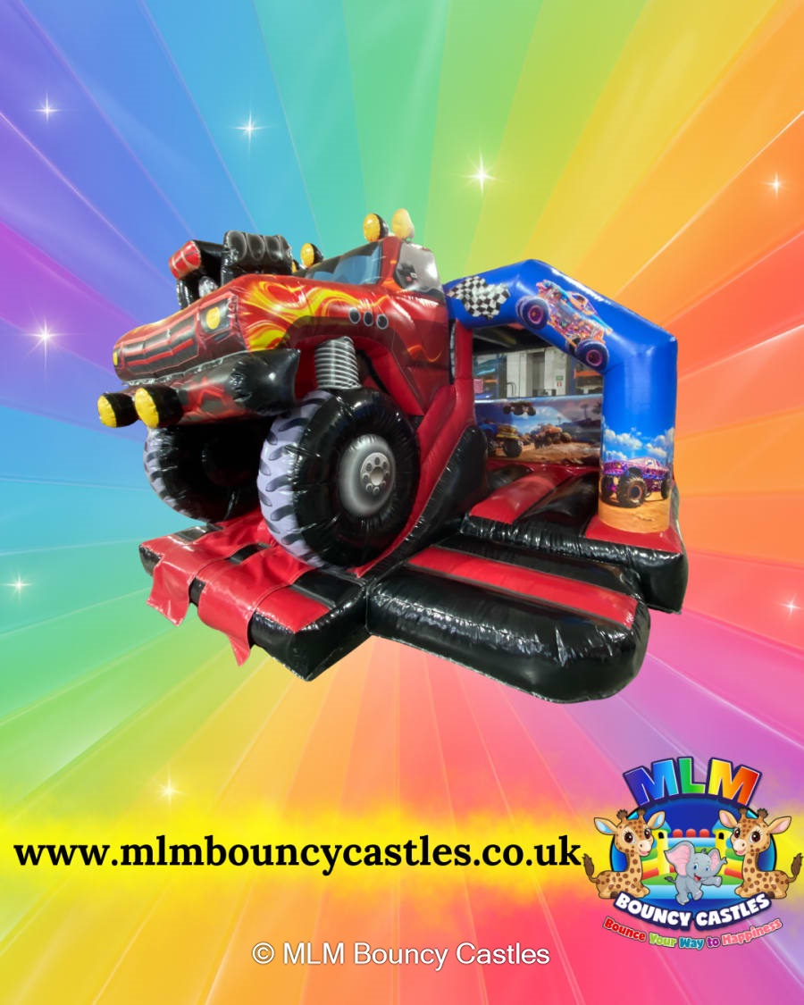 Bouncy Castles with Slides Crawley | Combo Inflatables for Hire